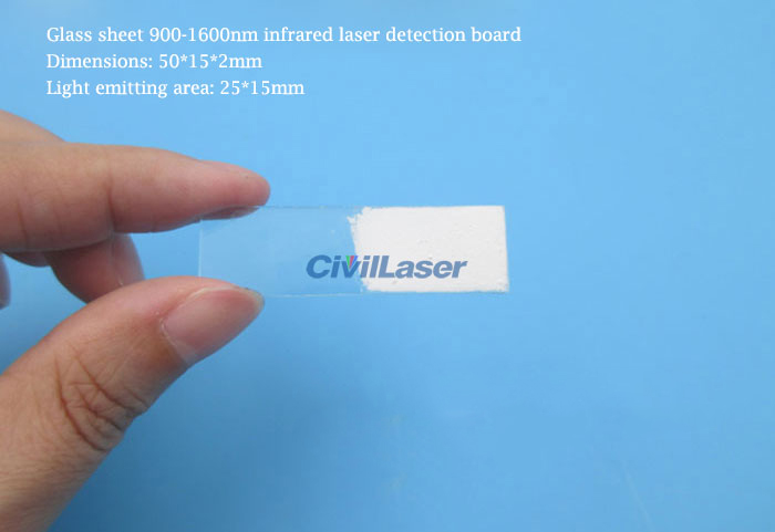 900-1600nm 700-1600nm 1064nm 10600nm Infrared Laser Detection Board ...