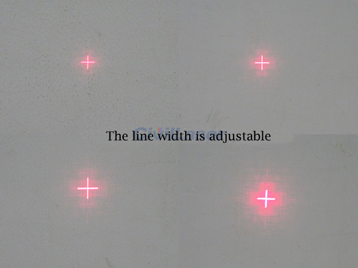 Small Crosshair Laser Module 1.9mard and Laser Line width adjustable ...