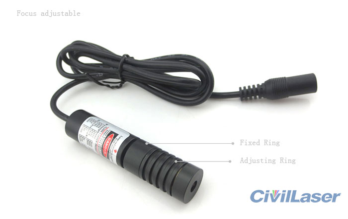 10 concentric circles laser module adjustable laser line width