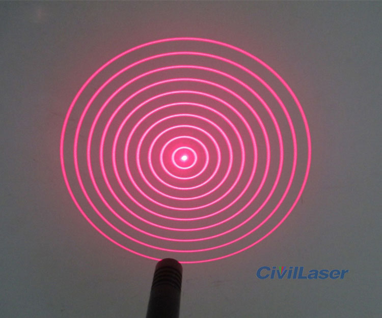 10 concentric circles laser module adjustable laser line width