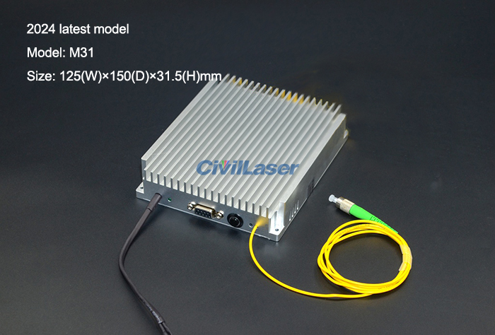 1550nm 200mW Narrow Linewidth 3kHz PM Fiber Laser Module type NLFL-1550 ...