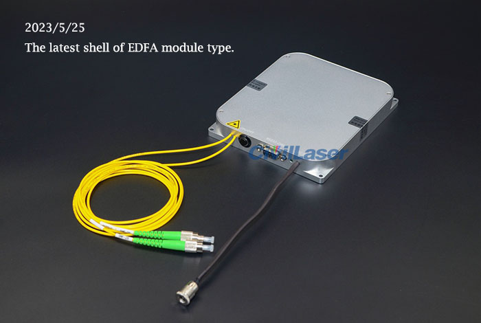 17dBm 50mW Polarization Maintaining C-Band EDFA Amplifier EDFA-C-BA-17 ...