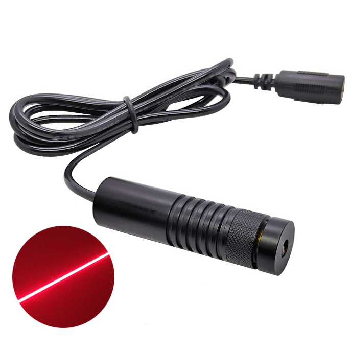 360º Omnibearing HD Laser Module 635nm 20mW Red Line 24mm*36mm
