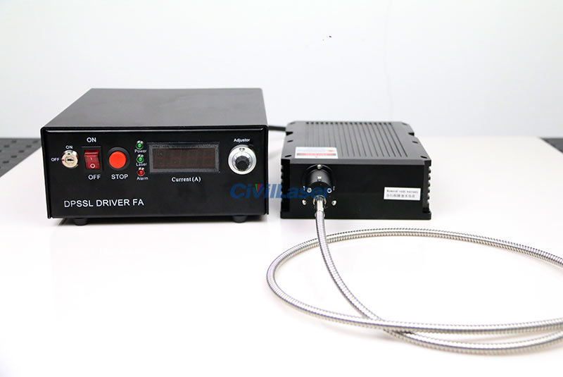 380nm 300mW Fiber Coupled Laser For Scientific Research