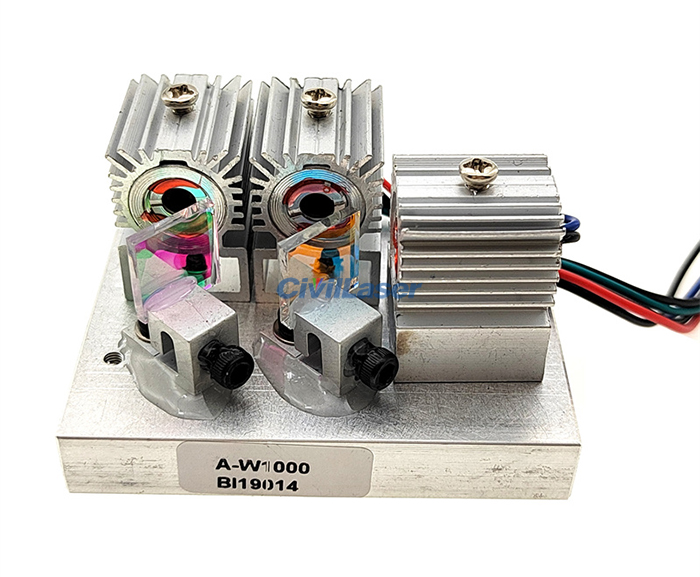 638nm 180mW 505nm 200mW 450nm 620mW RGB 1W Synthetic White TTL Laser Module