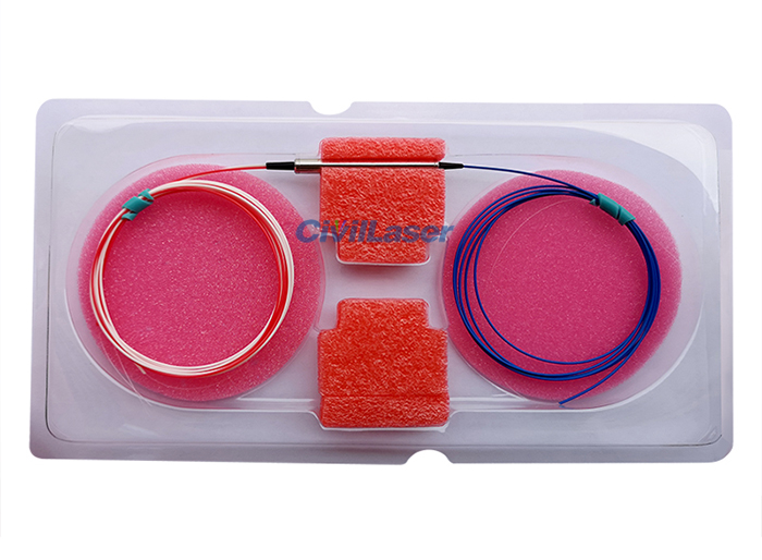 1x2 PM1310 PM1550 Polarization Maintaining Fiber Circulator Both Axis ...