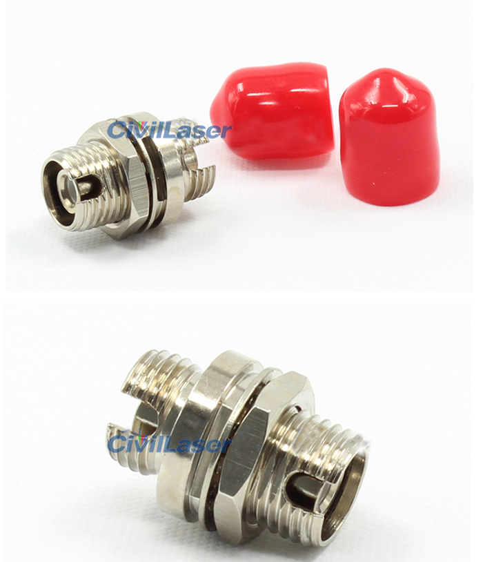 FC Fiber Optic Adapter Small D Single-mode Single Core Fiber Coupler