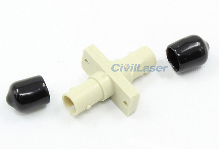 ST Single Core Multimode Plastic Connector Fiber Flange Plate