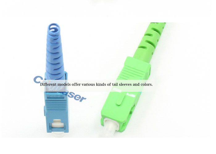 SC Single Mode Low insertion loss Fiber Optic Connector
