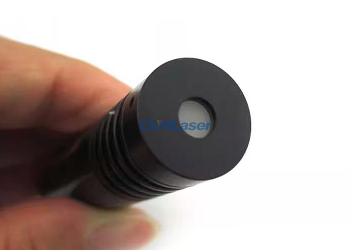 3.5° Red/Green/Blue Laser Module Circle with Center Point Focus Adjustable