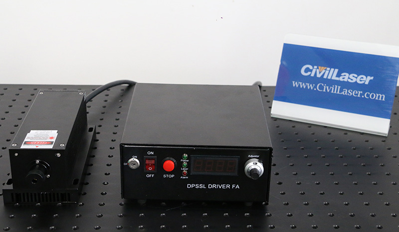 355nm 100mw Pulsed laser Peak Power 100W~2KW Ultra-violet laser