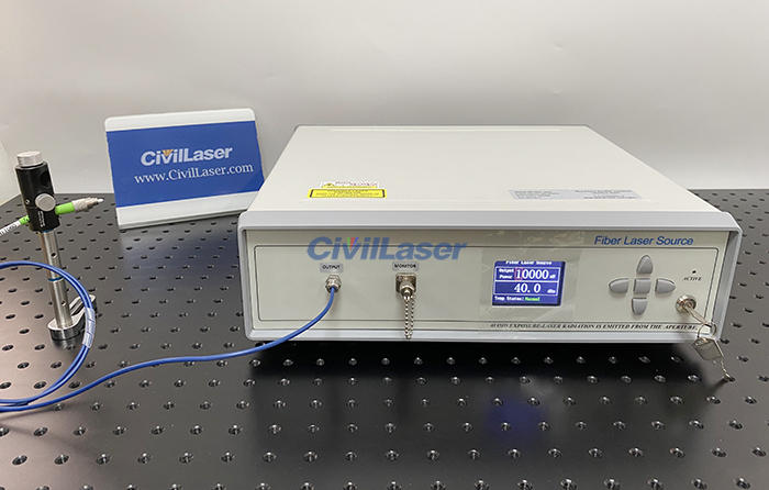 FLH-1540-40-PM-B DFB Laser 1540nm 10W PM Fiber Laser Benchtop 1540 ...