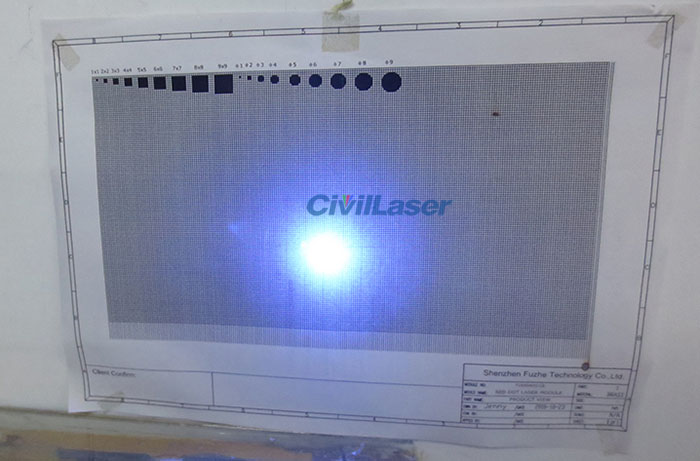 395nm 400mW Blue-violet Dot/Line/Crosshair Laser Module Scientific ...