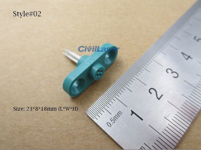 4-Pins Laser Diode Test Socket High Precision Diode Test Stand