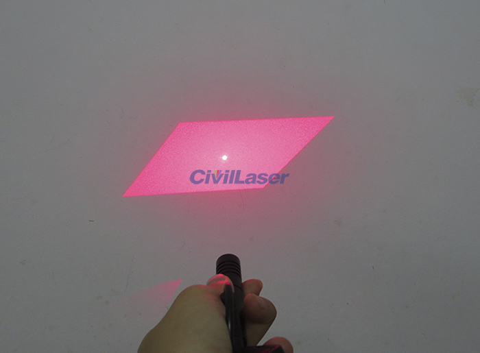 40.63° Lens Angle Rhombus Uniforme Effect Laser Module Adjustable ...