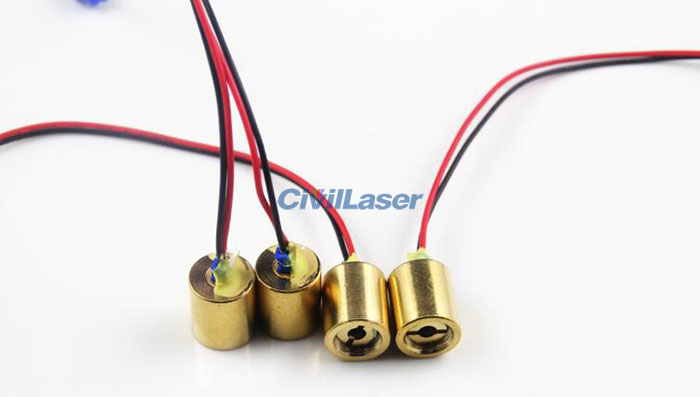 400nm 405nm 20mW Blue Violet Laser Modules Dot Small Diode Laser 12*15mm