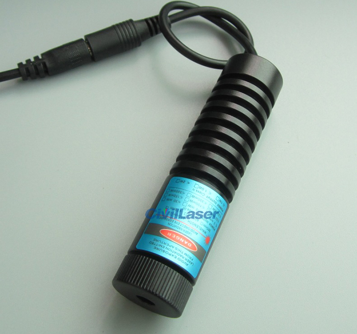 405nm 100~500mW Blue-violet Laser Diode Module Dot Focus Adjustable φ22 ...