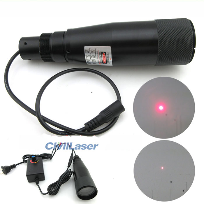 Diameter 40mm 650nm 100mW Red Parallel Light Laser Support customization
