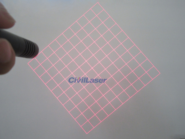 42° 10*10 100 Grids Laser Module Red/Green/Blue Focus Adjustable