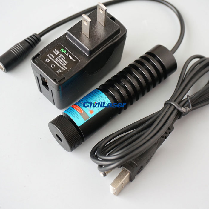 445nm 450nm 100mW~1500mW Blue Laser Module Dot Adjustable Focus