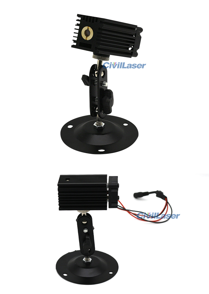 445nm 1000mW High Power Blue Laser Module Thin Light Beam