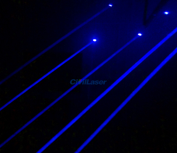 445nm 1000mW High Power Blue Laser Module Thin Light Beam