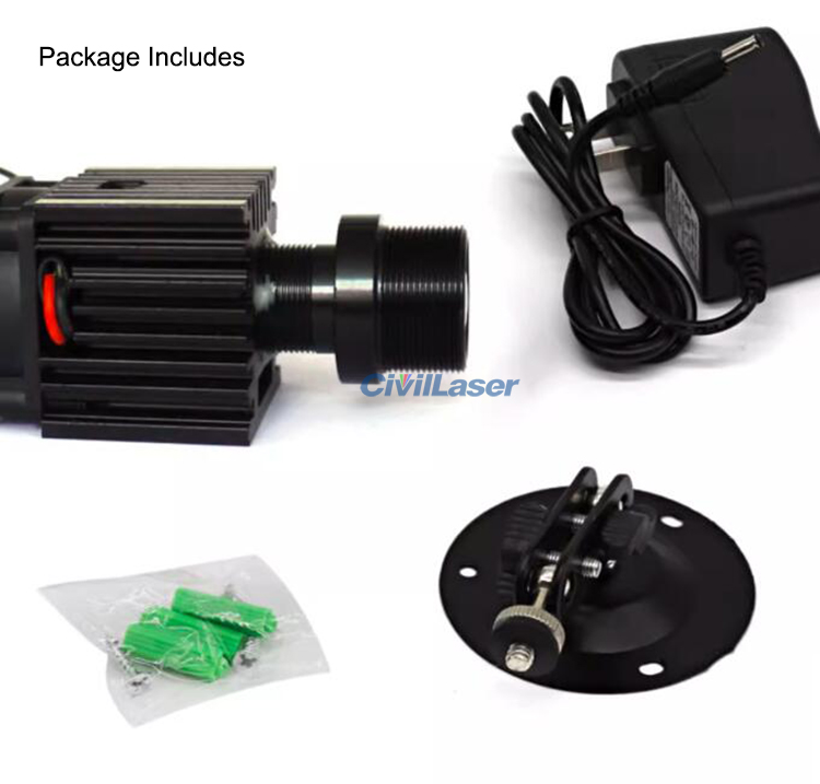 445nm 100mW Laser Diode Module Thick Laser Beam Light Beam Show Props