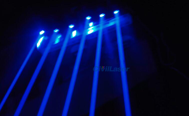 445nm 100mW Laser Diode Module Thick Laser Beam Light Beam Show Props
