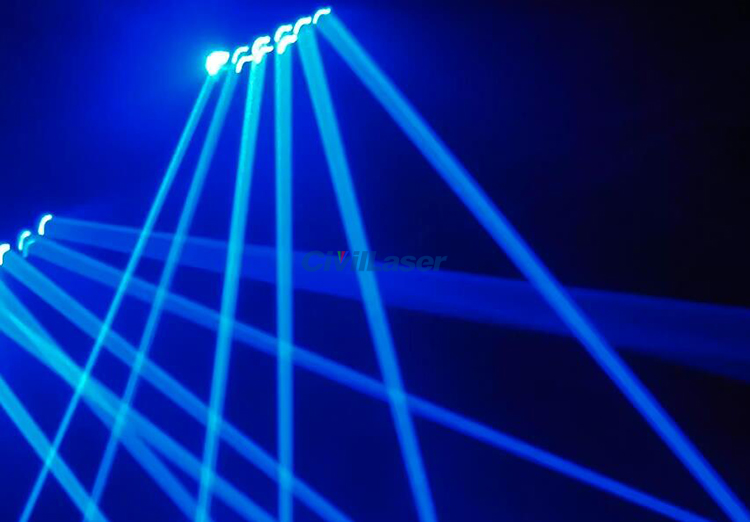 445nm 100mW Laser Diode Module Thick Laser Beam Light Beam Show Props