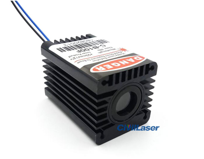 450nm 100mW Blue Laser Module Thick Laser Beam Bar Laser Light