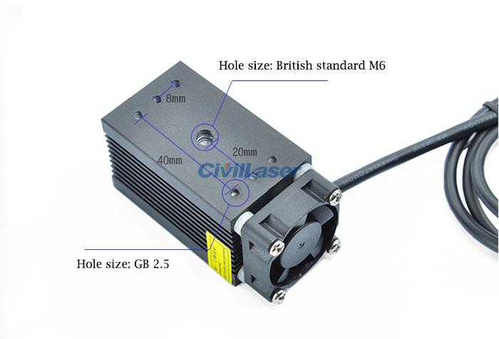 Powerful Blue Laser 2.5 Watt Engraving Laser Inlucde Power Supply