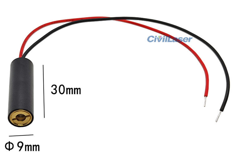 405nm 1mW~20mW Blue-violet Laser Module Dot Focus Adjustable Customizable