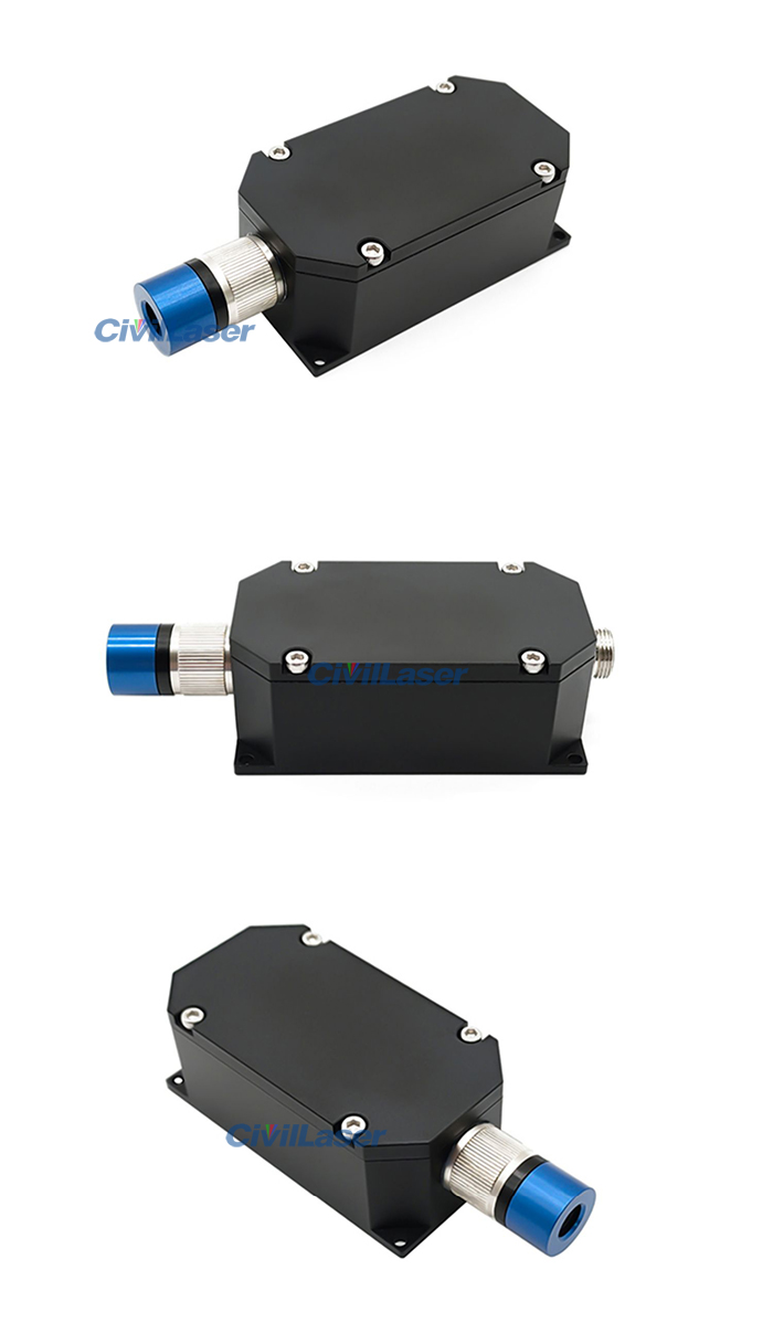 Powell 450nm 500mW~2000mW High Power Blue Laser Module Uniform Line 115 ...