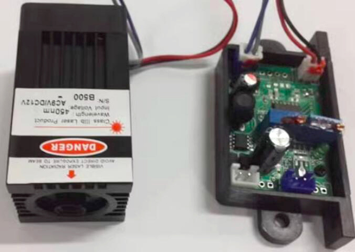 488nm 60mw Sky Blue Laser module Adjustable focus Dot/Line/Crosshair