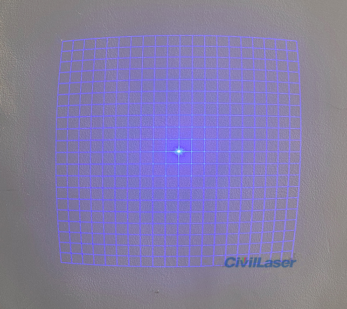 450nm 80mW Blue Laser Diode Module 20x20 Grid 3D Modeling Scanning ...