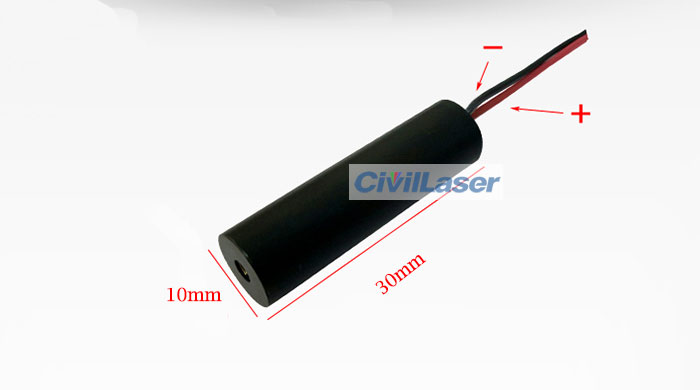 488nm 20mW Laser Module Dot Blue Laser Diode Φ10*30mm