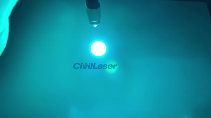 488nm 10mW 4μm Single-mode Pigtailed Laser Blue Fiber Coupled Laser Module