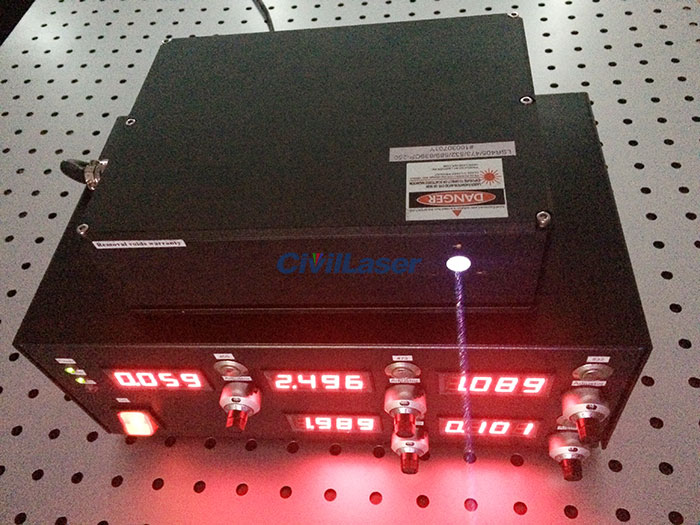 RGBV 4IN1 Multi wavelength laser 638nm-2W/532nm-4W/445nm-6W/405nm-4W