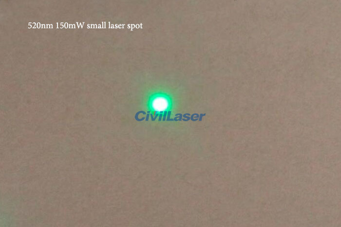 520nm 50~150mW Green Laser Module Dot Small Circular Collimated ...