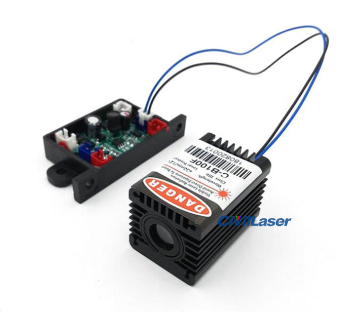 515nm 40mW Thick Laser Beam Bar Stage Light Green Laser Module TTL ...