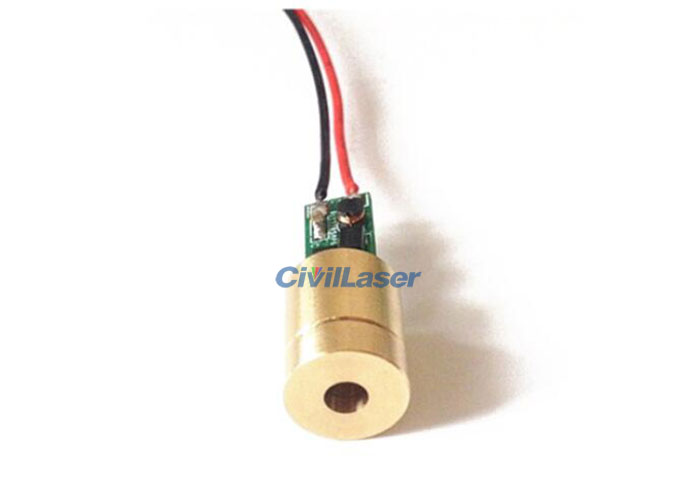 5mW Low Power Laser Module Dot 520nm Green Diode Laser 6.5*26.5mm