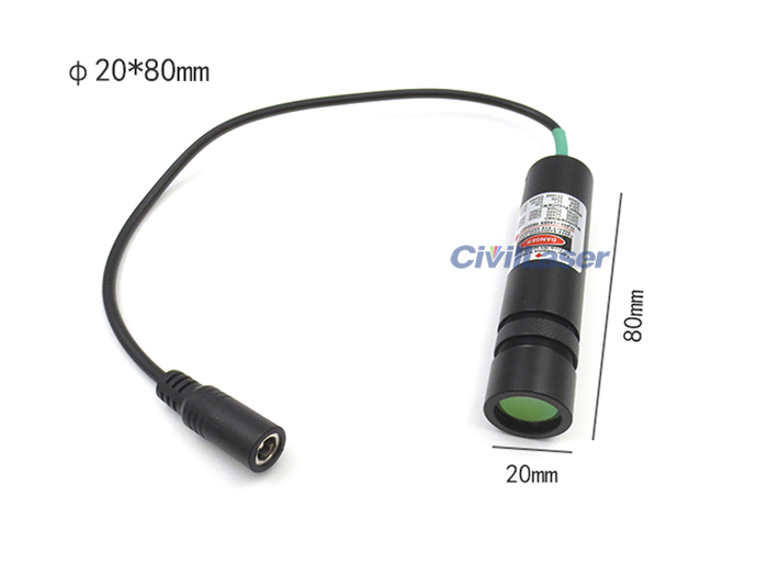 520nm 15mm Perfect Circular Green Laser Module Parallel Light source ...