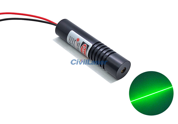 520nm 35mW Green Laser Diode Module Line Laser Positioning Φ16X70mm