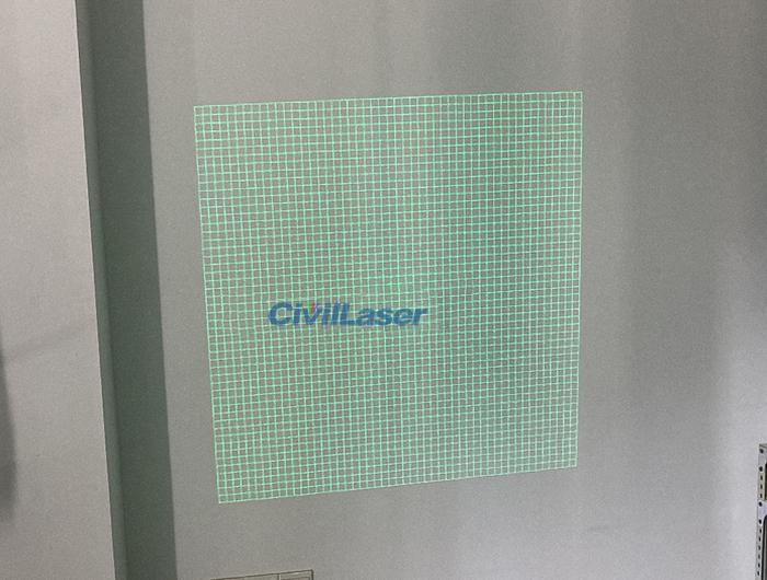 520nm 5~30mW Green Laser Diode Module 50*50 Grid 3D Modeling Structured ...