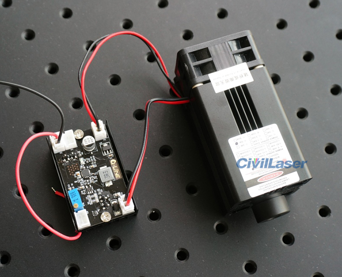 445nm 3.5W 4.75W High Power Laser Module TTL Modulation Laser Engraving ...