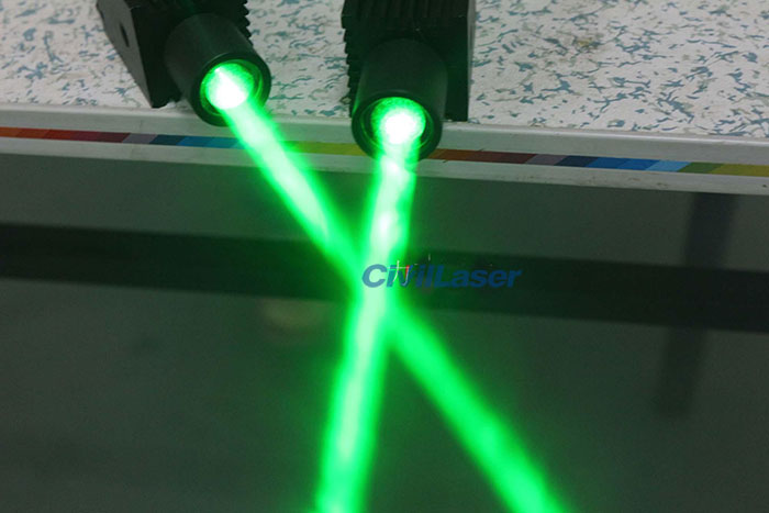 Green Laser Module 532nm 200mW Thick Laser Beam Laser Show