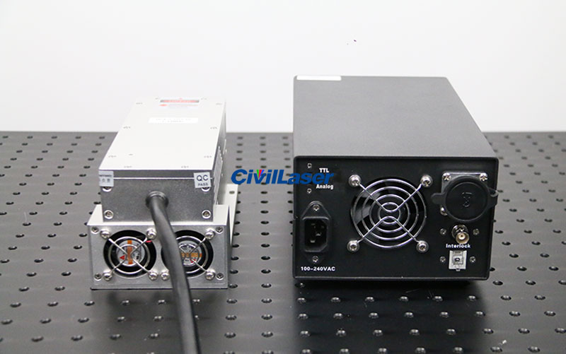 532nm 5W Green Laser Module/Automatic refrigeration/High Power DPSS ...