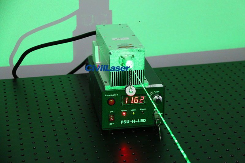 532nm 5W Green Laser Module/Automatic refrigeration/High Power DPSS ...