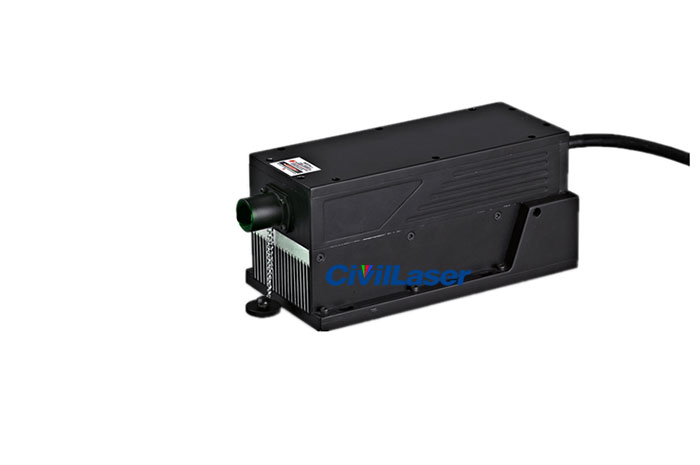 589nm 3W Solid-state Laser Yellow DPSS Laser stable Power Supply