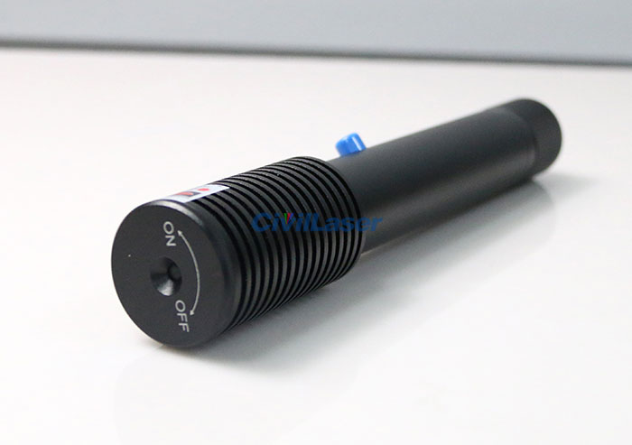 593.5nm 2mW Yellow Laser Module CW TEM00 Diode Laser Portable Laser